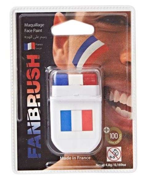 Schmink Nederlandse vlag - rood wit blauw | Vlaggenclub Schmink Nederlandse vlag - rood wit blauw | Vlaggenclub
