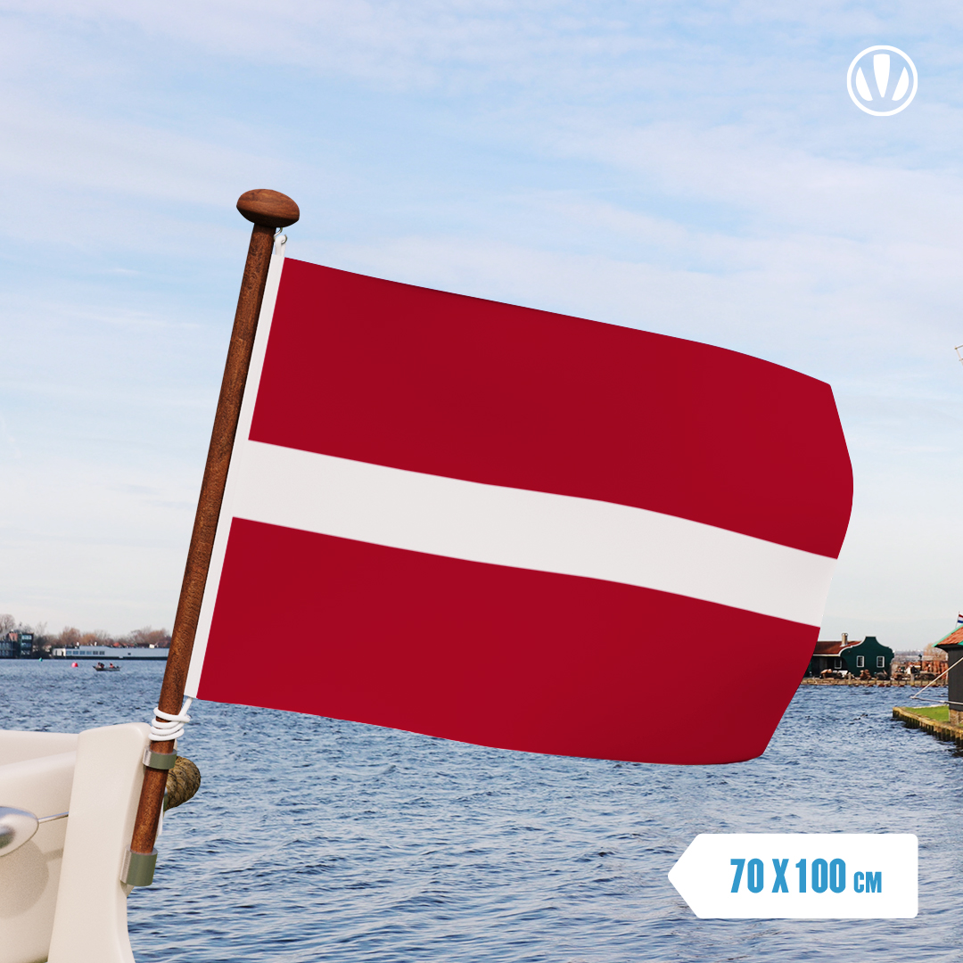 Vlag Letland 70x100cm | Vlaggenclub