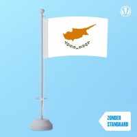 Vlag Cyprus 70x100cm | Grote Bootvlag Cyprus