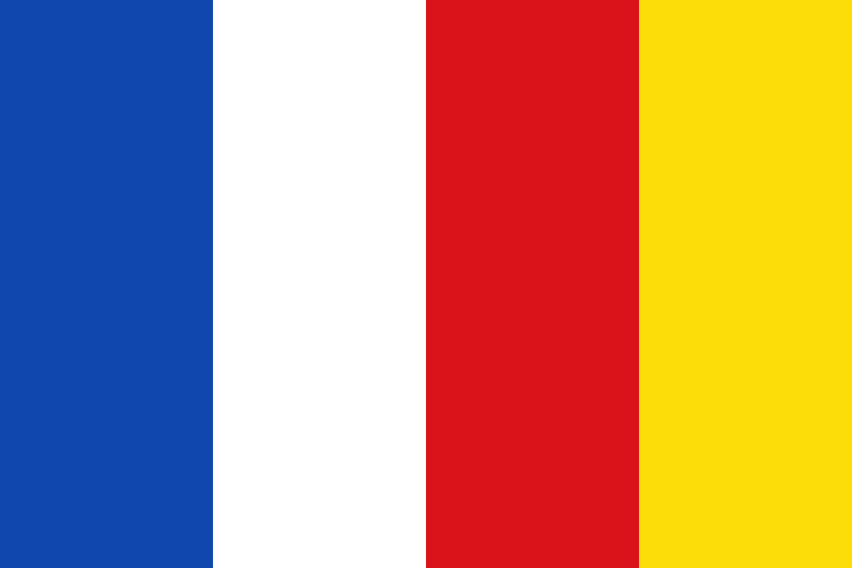 Vlag Zutendaal 70x100cm | Grote Bootvlag Zutendaal