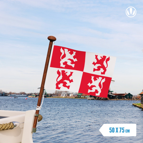 Vlag Westzaan 50x75cm | Bootvlag Westzaan