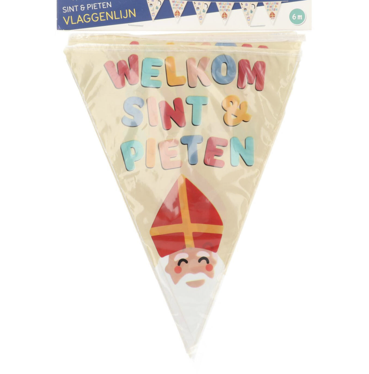 Sinterklaas slinger 6meter kopen bij Vlaggenclub