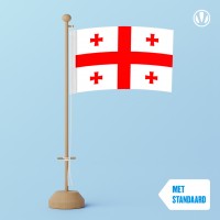 Vlag Georgie 70x100cm | Vlaggenclub