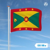 Vlag Grenada 70x100cm | Grote Bootvlag Grenada
