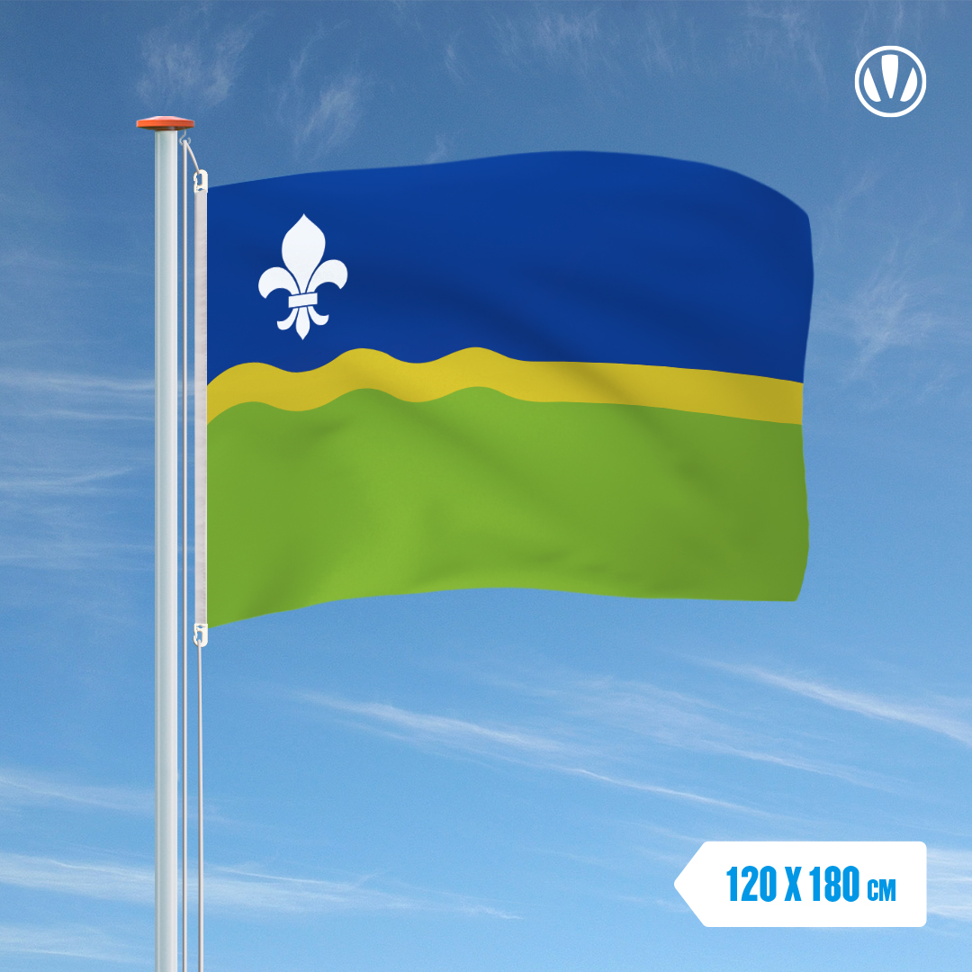 Vlag Flevoland 120x180cm | Alleen bij de Vlaggenclub!