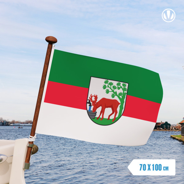 Vlag Stompwijk 70x100cm | Grote Bootvlag Stompwijk