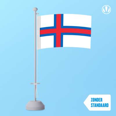 Vlag Faeroer Eilanden 30x45cm | Vlaggenclub