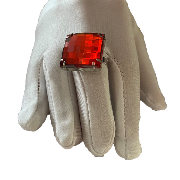 Zilver kleurige ring van Sinterklaas voordelig kopen bij Vlaggenclub!