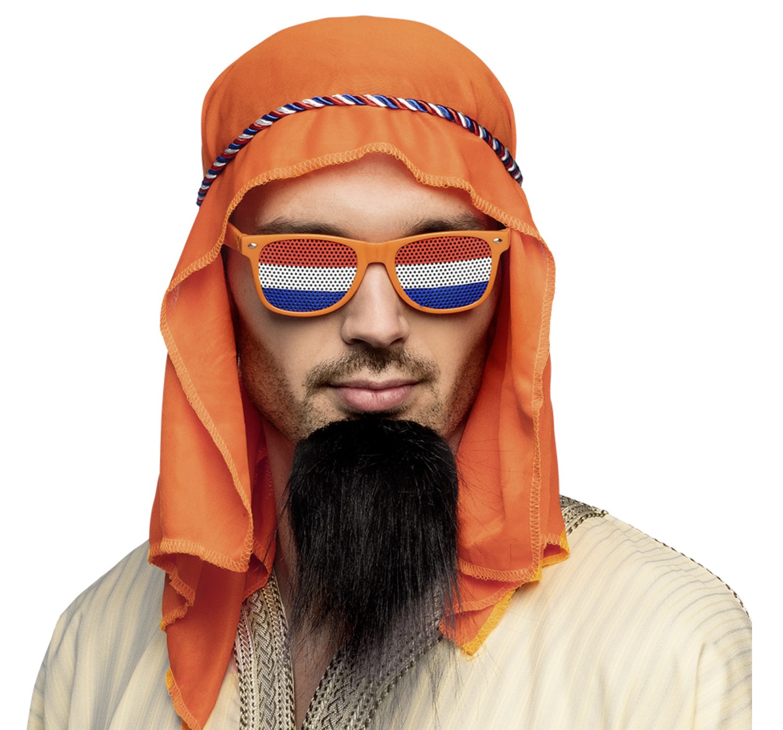 Oranje Sjeik set | Natuurlijk Vlaggenclub!