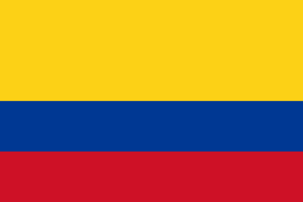 Vlag Colombia 70x100cm | Spunpoly