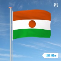 Vlag Niger 70x100cm | Grote Bootvlag Niger