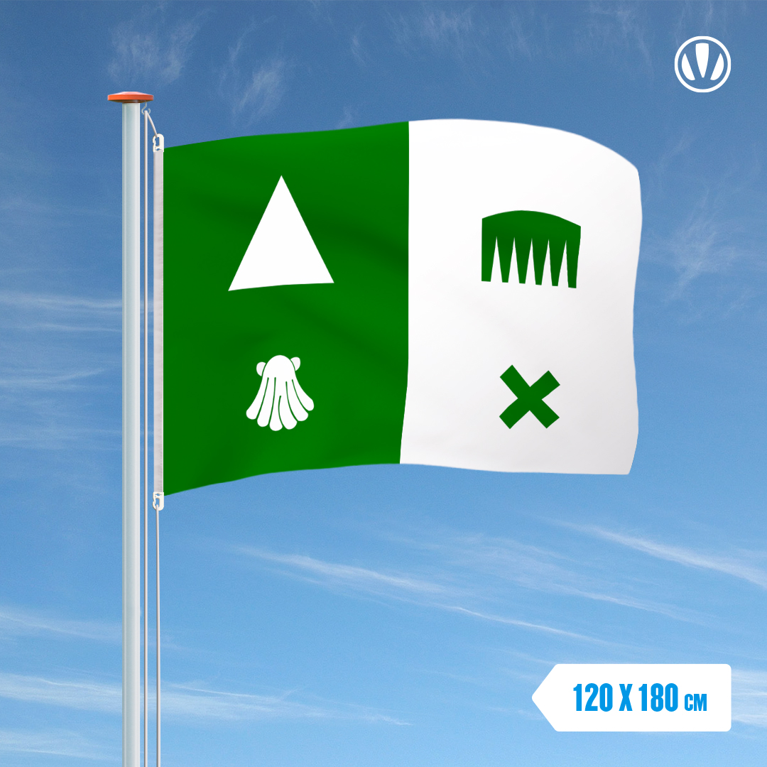Vlag Alphen-Chaam 120x180cm | Alleen bij de Vlaggenclub!