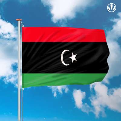 Vlag Libië 70x100cm | Grote Bootvlag Libië