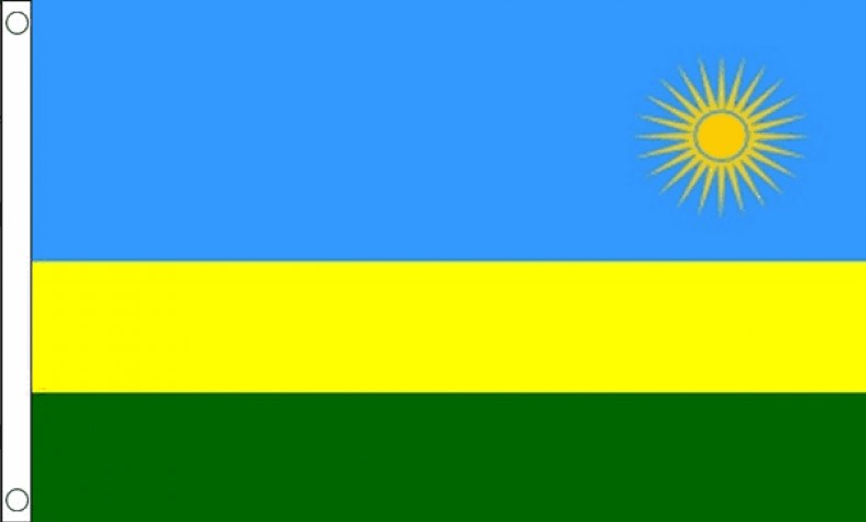 Vlag Rwanda 60x90cm - Best value | Vlaggenclub!