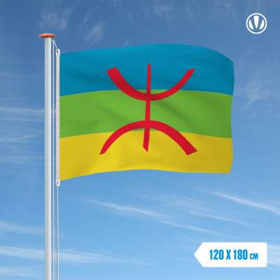 Vlag Marokko 120x180cm | Alleen bij de Vlaggenclub!