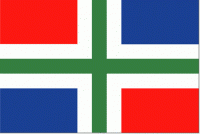 Mondkapjes Groningse vlag | 3-laags en comfortabel